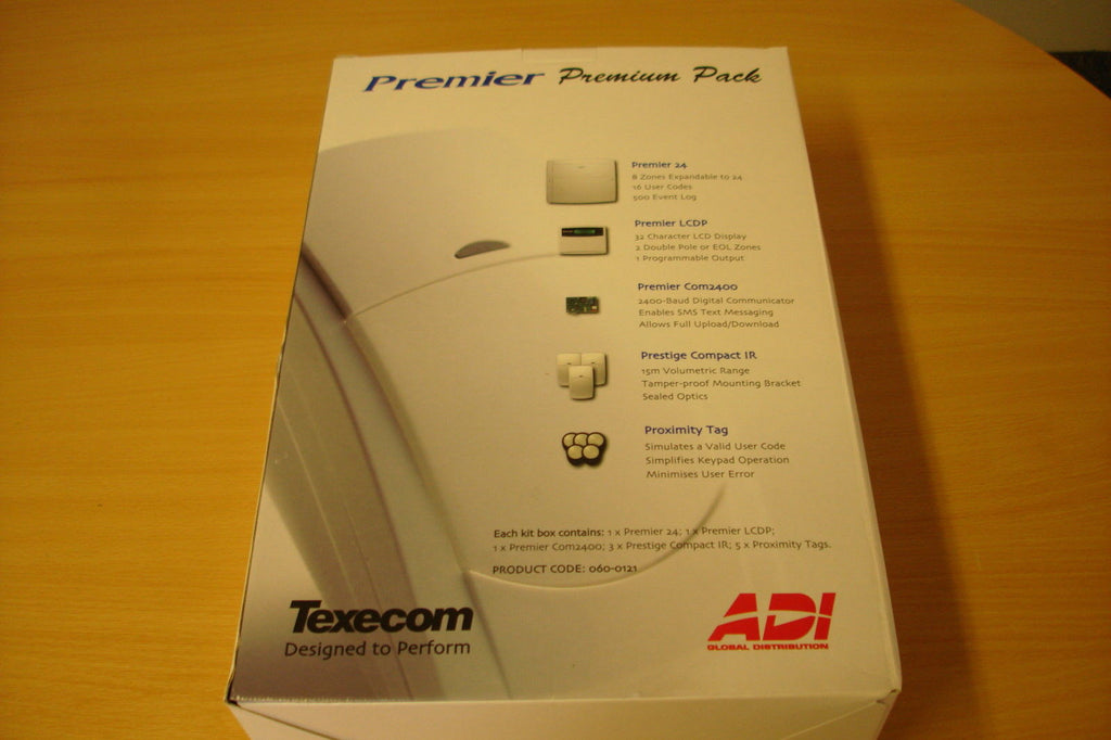 PREMIER 24 HARD WIRED INTRUDER ALARM KIT BRAND NEW IN BOX – Security ...